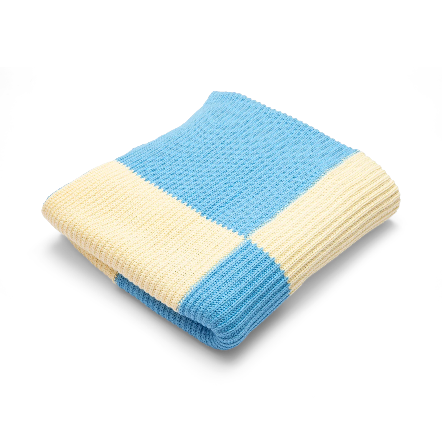 Sunday Blanket | Yellow + Blue – Fred Peanut Kids Boutique